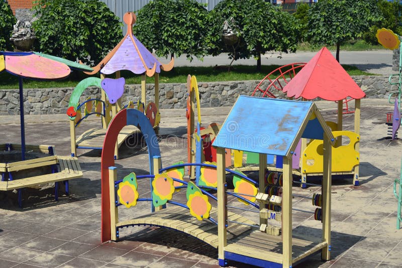 Openspace Nursery Playground Stock Photo - Image of fairy, space: 55120460