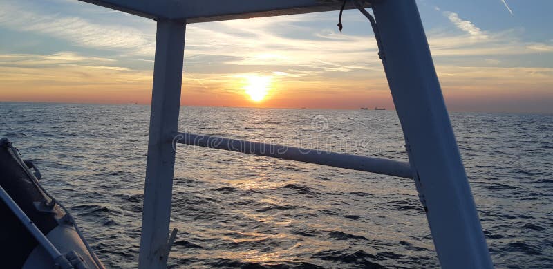 English channel Sunrise stock image. Image of channel - 131138973