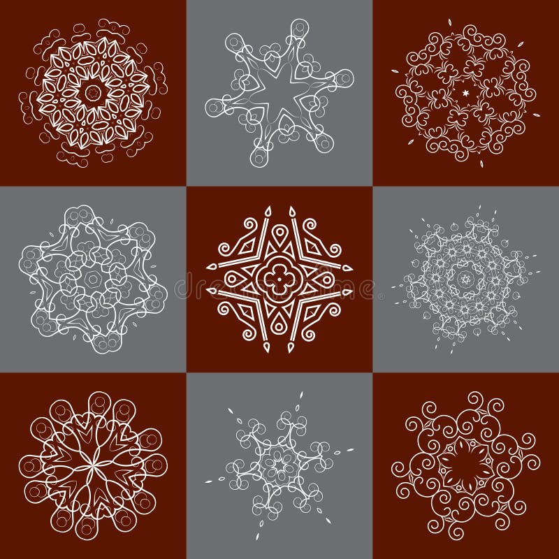 Openwork Element for Design, Napkin, Fabric. Vector Stock Vector ...