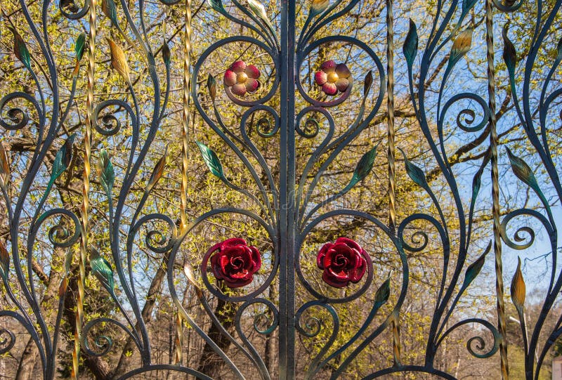 Openwork Gate Stock Photos - Download 376 Royalty Free Photos