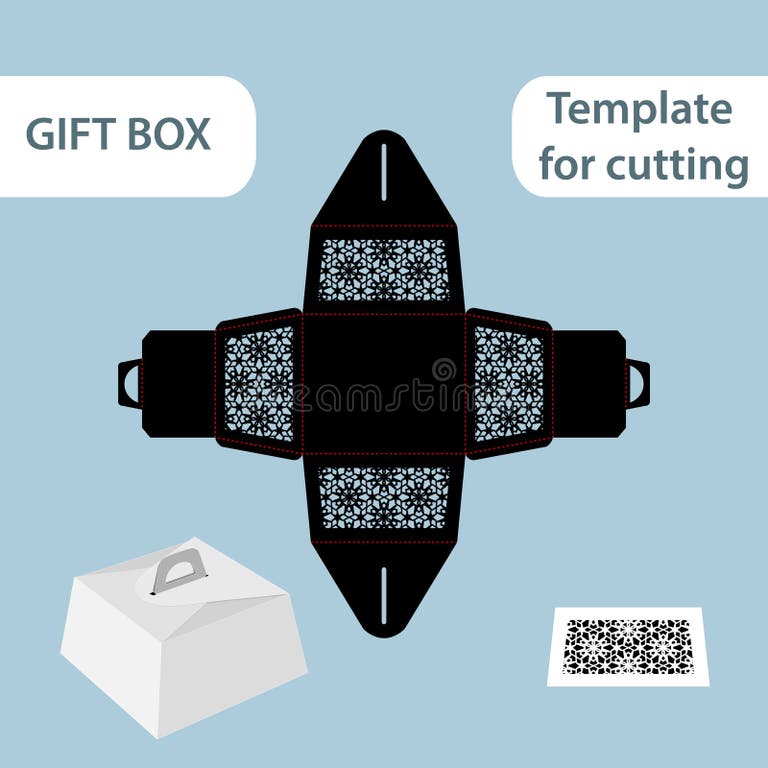Handle Box Template Stock Illustrations – 8,026 Handle Box Template ...