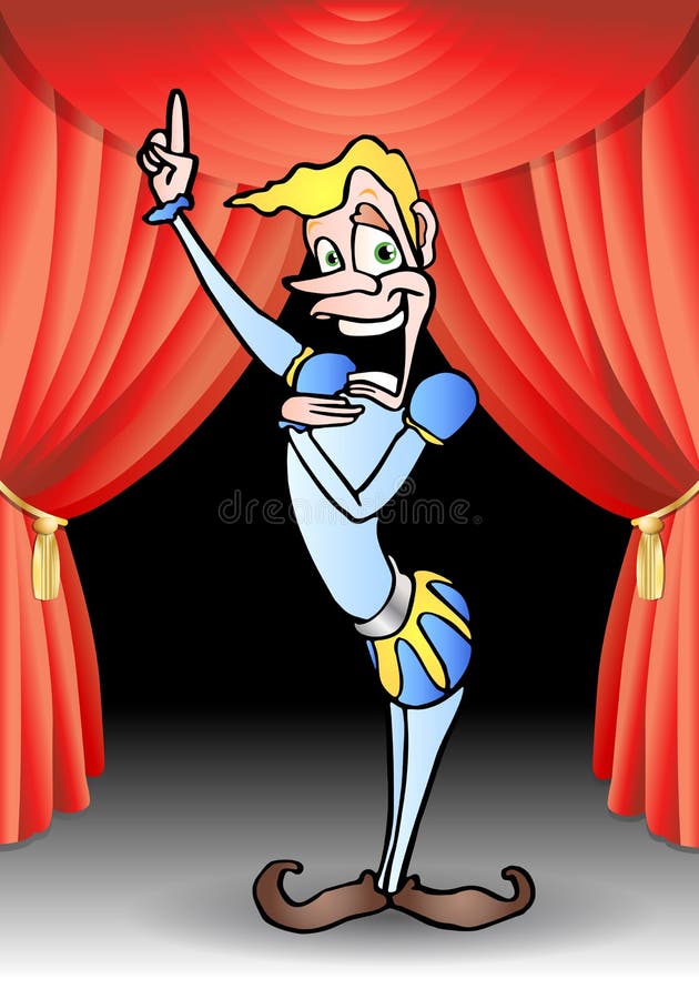 Opera artist performance stock illustration. Illustration of music ...