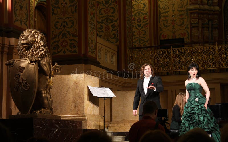 Opera Concert in Hall of Moscow Historical Museum Editorial Photography ...