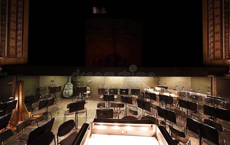 Opera conductor view stock image. Image of conductor - 117903359