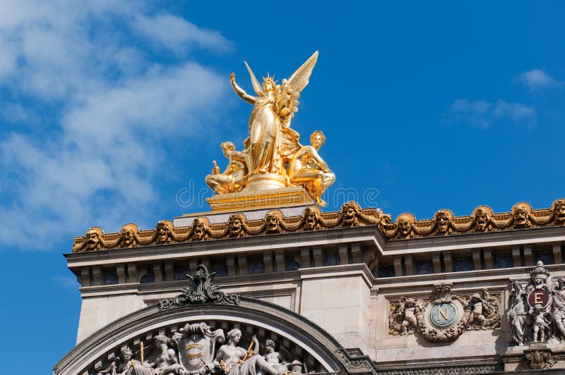Opera Garnier stock photo. Image of beautiful, paris - 19915188