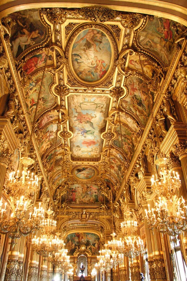 Opera Garnier in Paris editorial photo. Image of decoration - 10883766