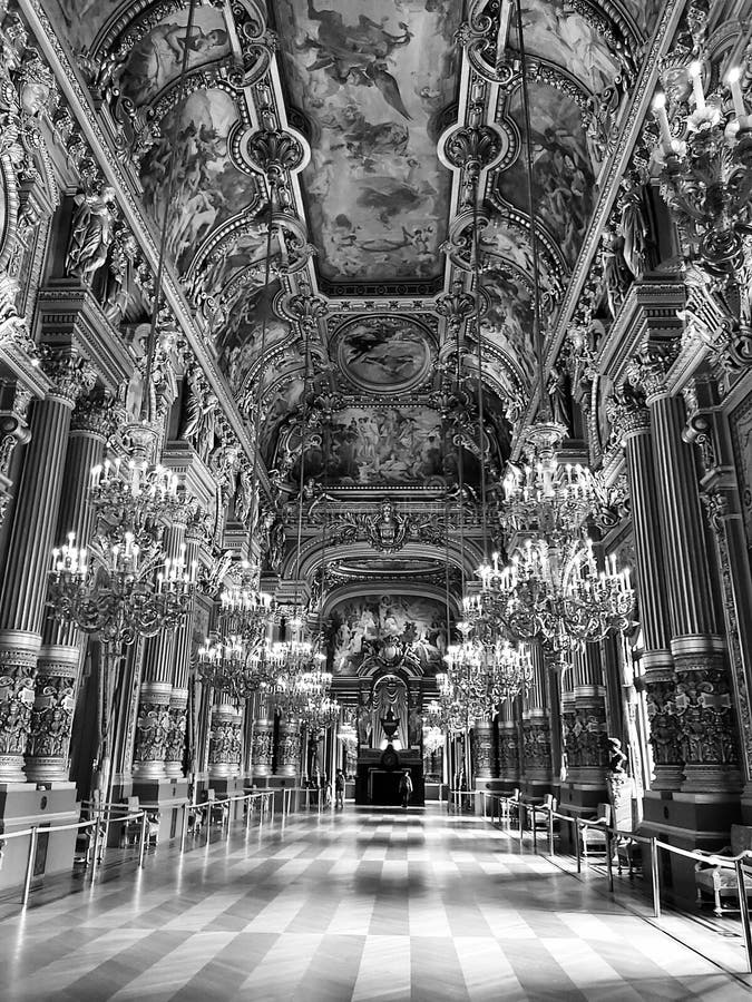Opera Garnier Paris editorial photo. Image of architecture - 195441246