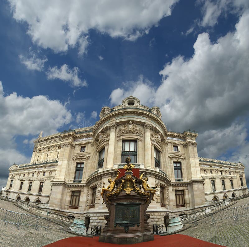 Opera Garnier in Paris stock photo. Image of building - 25993238