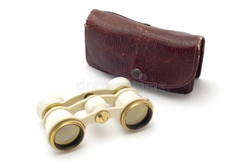 Opera glasses stock image. Image of metal, circle, binoculars - 4486087