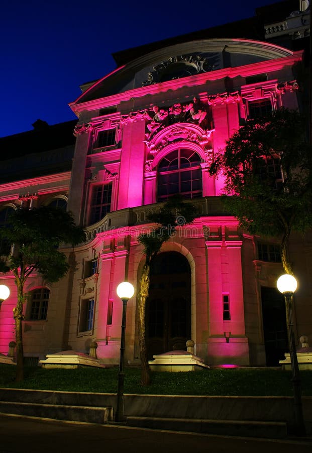 Opera-Graz stock photo. Image of graz, pink, classic - 15844584