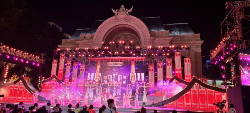 Opera ho chi minh tet editorial image. Image of minh - 268596585