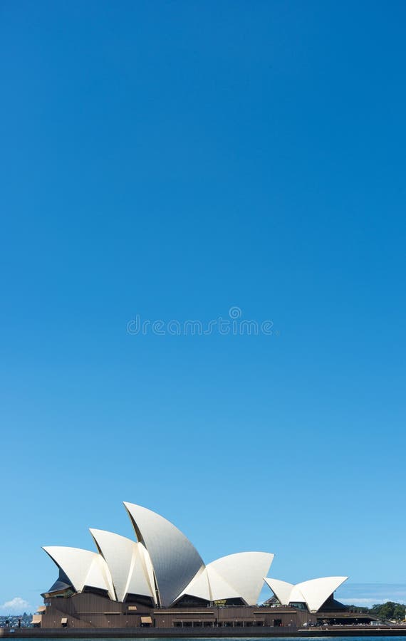 Opera house Blue Sky editorial stock photo. Image of landmarks - 38624668