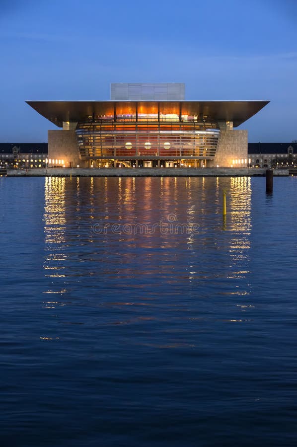 Opera House in Copenhagen, Denmark Editorial Image - Image of city ...