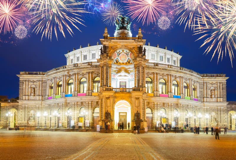 Opera House of Dresden, Germany Editorial Image - Image of dresden ...