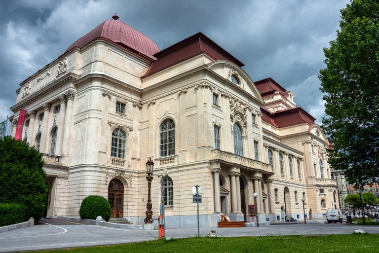 Opera House in Graz, Austria Editorial Stock Image - Image of historic ...