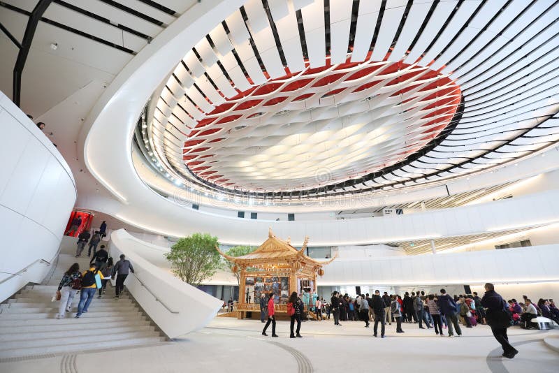 Opera House of Hong Kong Xiqu Centre Editorial Stock Photo - Image of ...