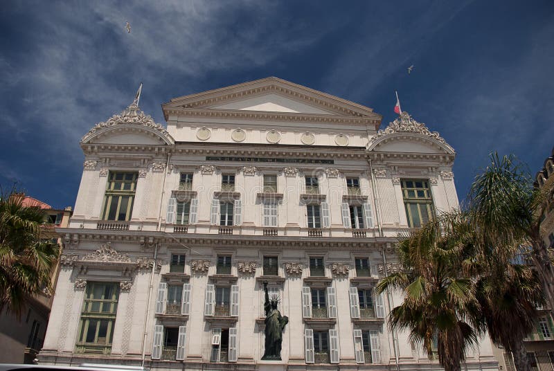 The Opera House in Nice editorial photo. Image of french - 208083276