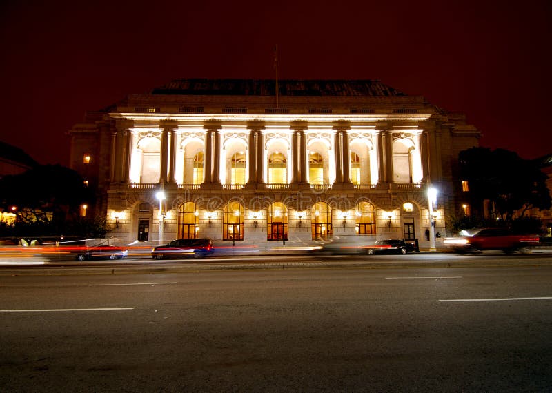 Opera House at Night stock photo. Image of symphony, performance - 16611622