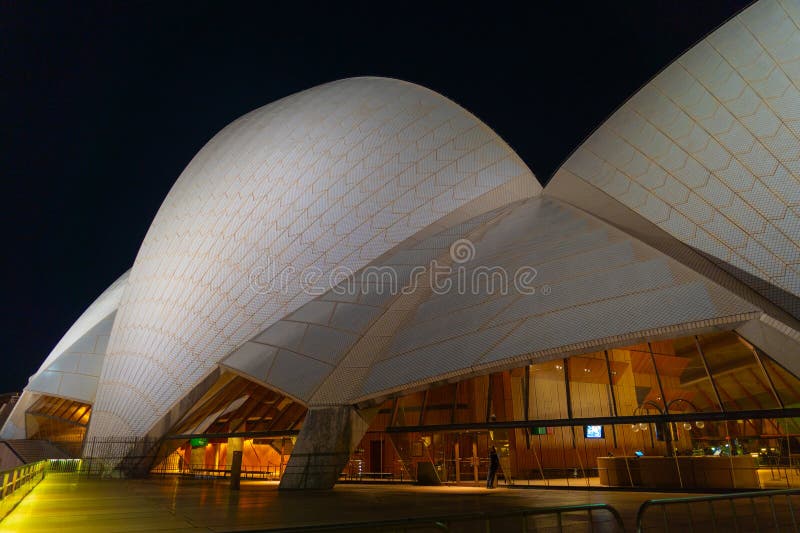 Opera house night view editorial stock photo. Image of night - 308855853