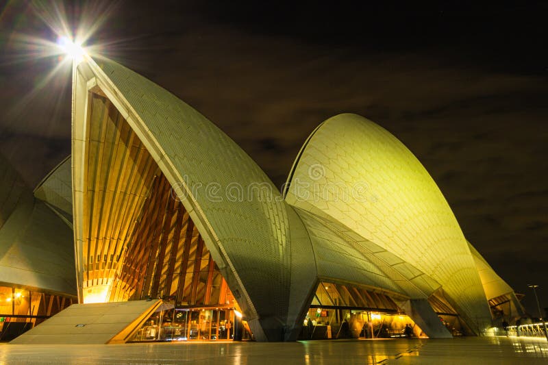 Opera House and Night View of Sydney, Australia Stock Image - Image of ...