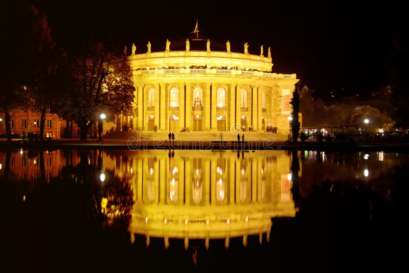 Opera house - Stuttgart stock photo. Image of stuttgart - 21910722