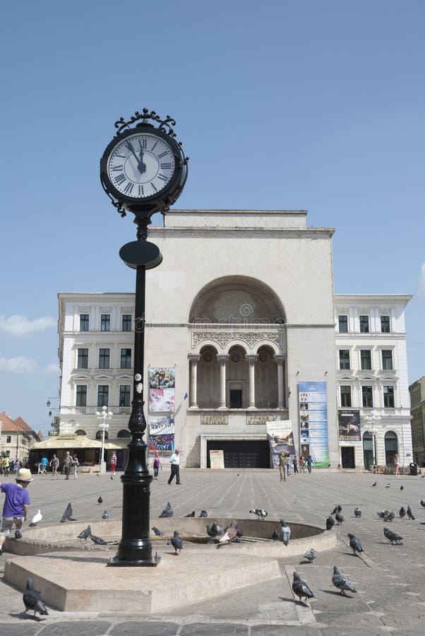 Opera House in Timisoara, Romania Editorial Stock Image - Image of ...