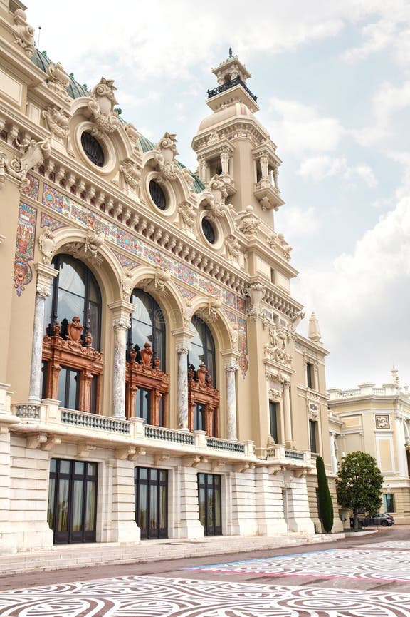 Opera Monte-Carlo in Monaco Stock Image - Image of building, synagogue ...