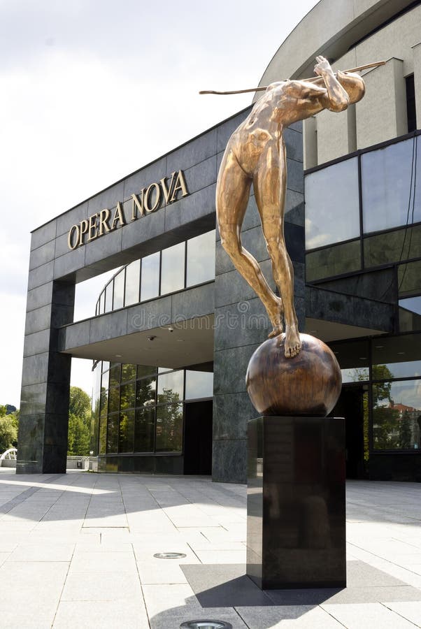 Opera Nova in Bydgoszcz - Poland Editorial Image - Image of entry ...