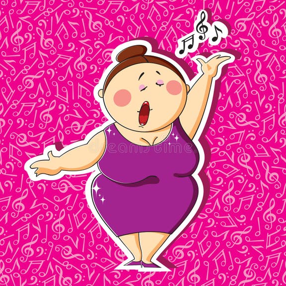 Opera Singer Cartoon Stock Illustrations – 602 Opera Singer Cartoon ...