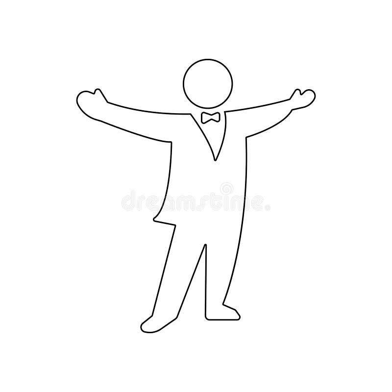 Opera Singer Multi Color Icon. Simple Glyph, Flat Vector of Theatre ...