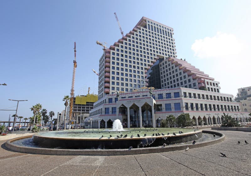 Opera Tower in Tel Aviv editorial image. Image of touristic - 79077995