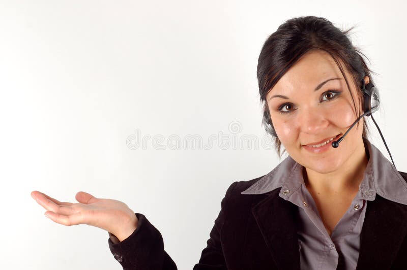 Operador responsable foto de archivo. Imagen de personal - 3339414