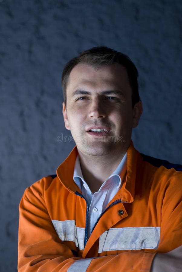 Lavoratore fotografia stock. Immagine di operaio, costruzione - 6838014