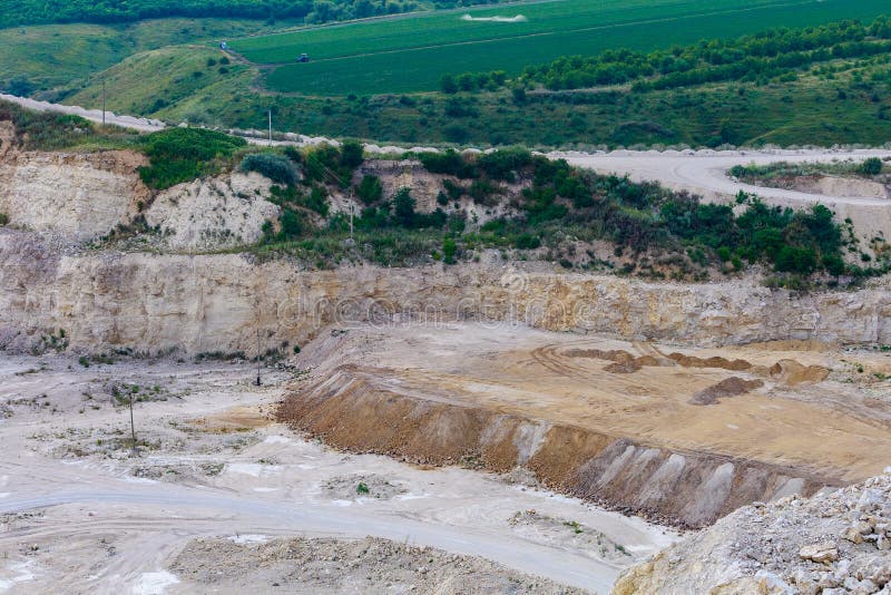 Huge quarry stock image. Image of countryside, digging - 33279269