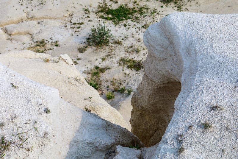 The Operating Huge Quarry for the Extraction of Stone. Natural ...