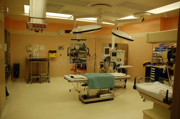 Operating room stock photo. Image of delivery, procedure - 4358642