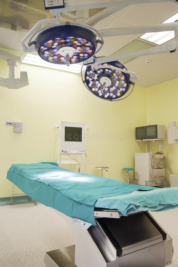 View Over a Modern Hospital Room Stock Image - Image of facilities ...