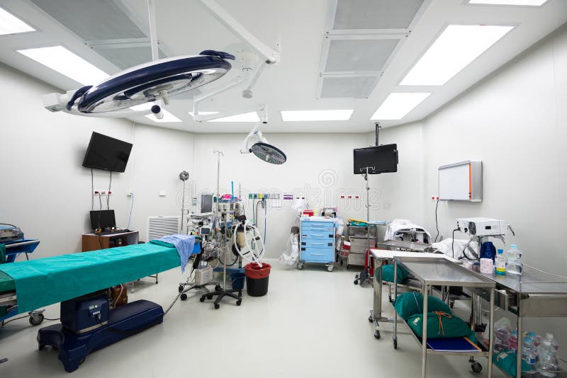 Operating room stock image. Image of monitor, modern - 58525995