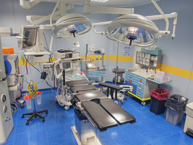 Operating Room stock image. Image of emergency, hospital - 9614055