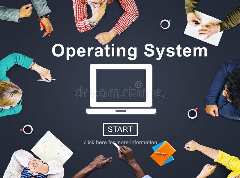 Operating System Access Connection Interface Concept Stock Image ...