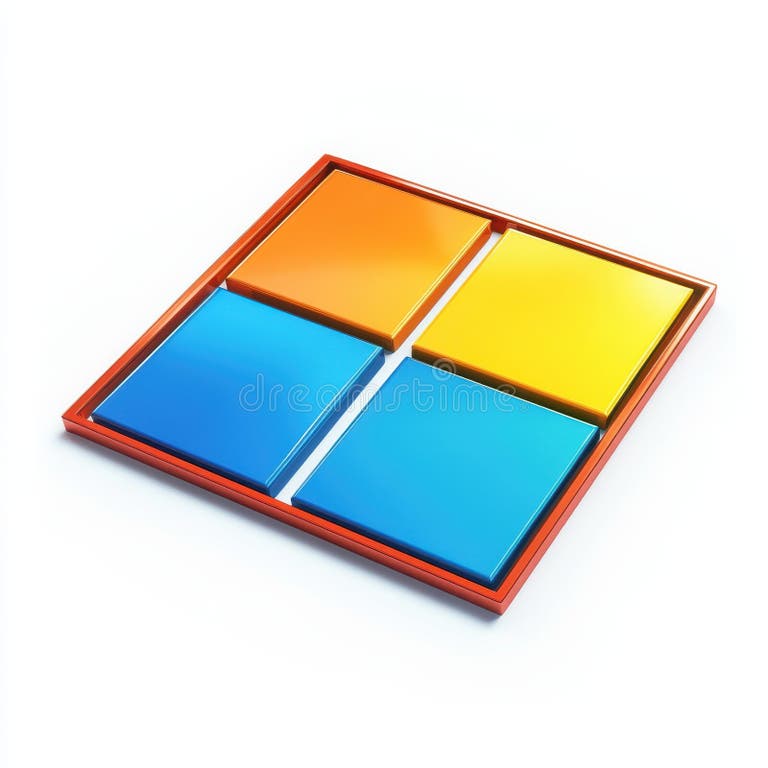 An Advanced Operating System that Powers Devices Isolated on White ...