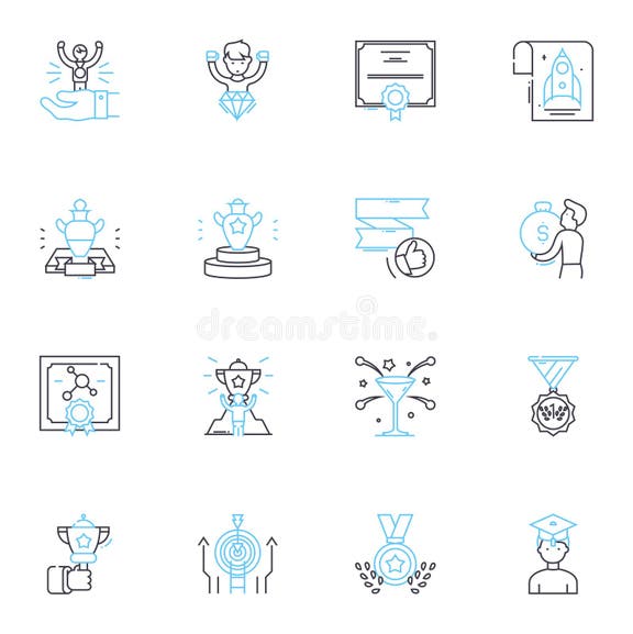 Operating System Linear Icons Set. Windows, Linux, Macintosh, Unix ...