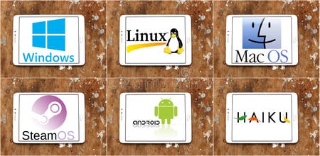 Operating System Logos Stock Illustrations – 49 Operating System Logos ...