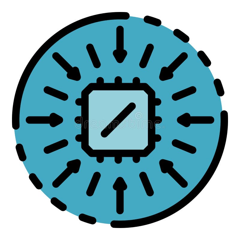 Operating System Processor Icon Color Outline Vector Stock Vector ... Operating System Processor Icon Color Outline Vector Stock Vector ...