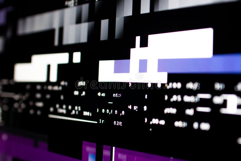 Operating System Stalled after a Memory Overload. Stock Photo - Image ...