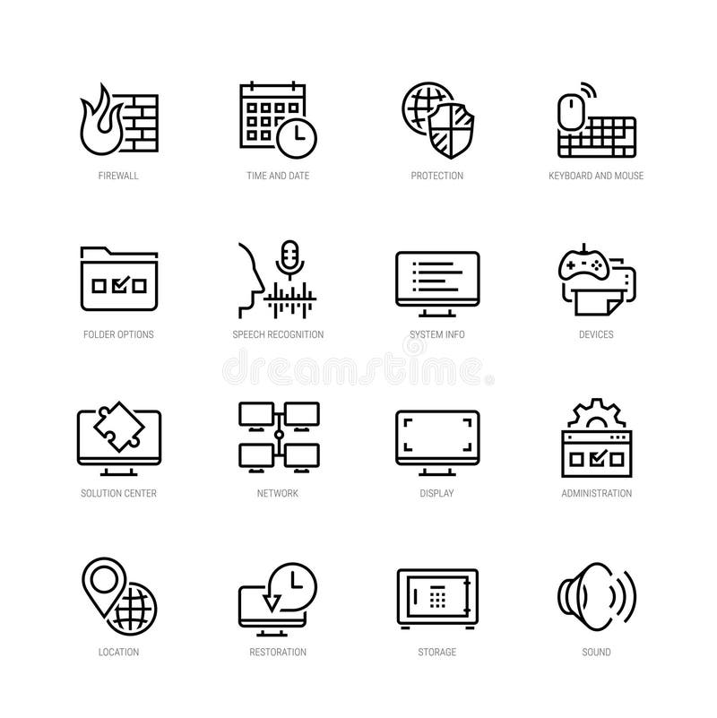 System tools stock vector. Illustration of chip, installation - 17365939