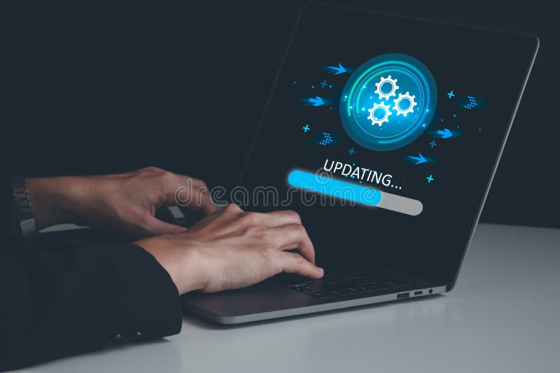 Operating System Upgrade Concept, Installation App and Software Update ...