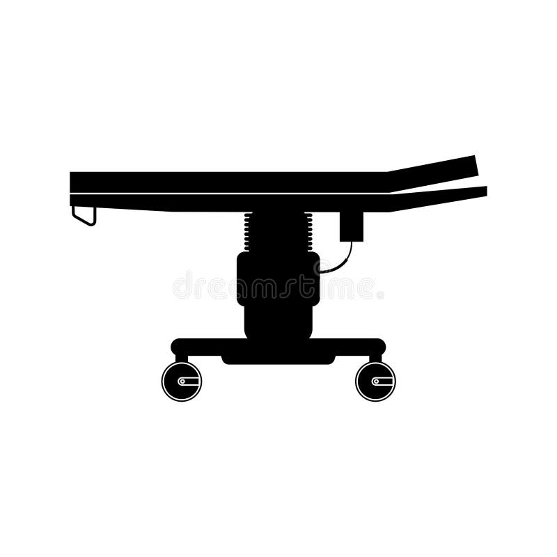 Operating Table Sign. the Medicine Stock Illustration - Illustration of ...