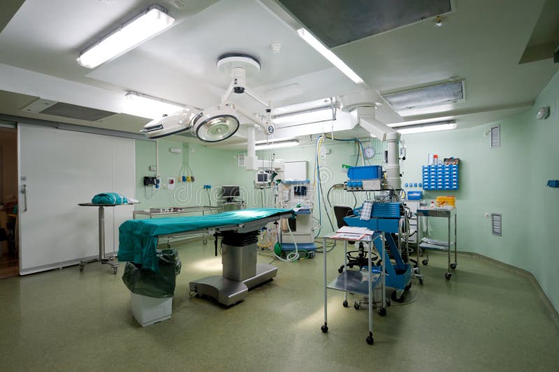 Operating theater stock image. Image of operating, hospital - 49865915