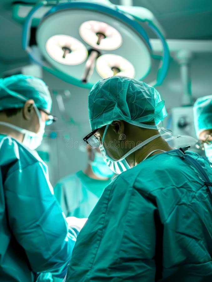 Operating Theatre in the Hospital. AI Generative Stock Illustration ...